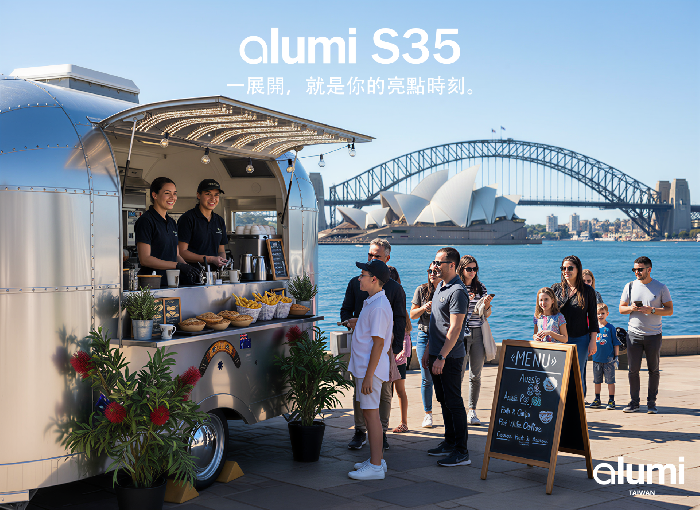 不鏽鋼餐車, 移動餐車, 餐車客製化,訂製, alumi S 系列